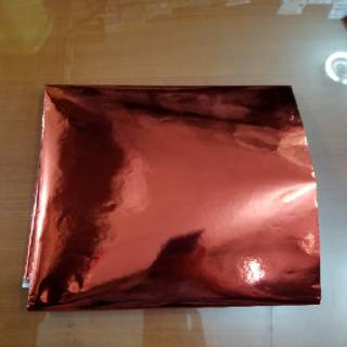 Kertas Mas / Kertas Timah / Metalizing ukuran 50x65 ( 1 paket isi 20 ...