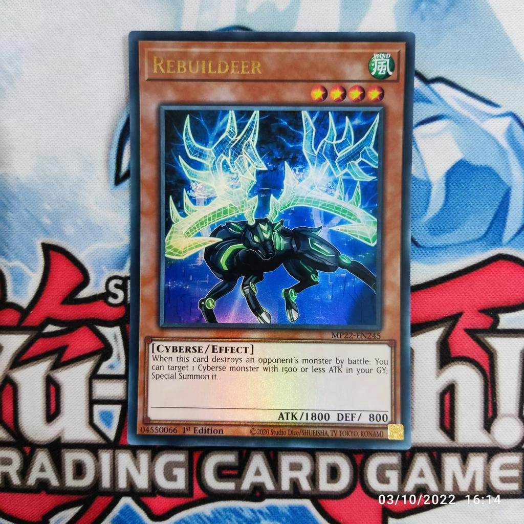 Jual yugioh rebuildeer MP22 ultra rare original | Shopee Indonesia