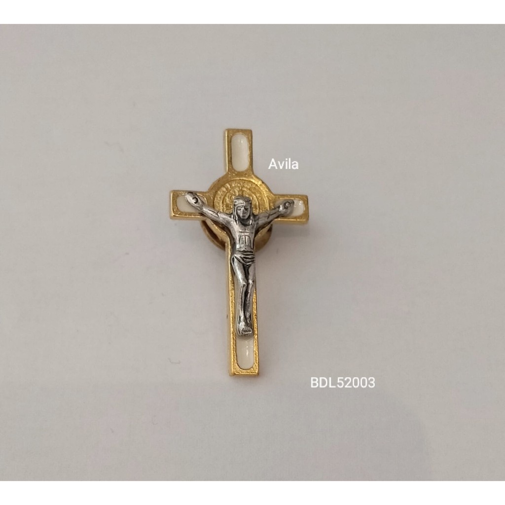 Jual Pin Salib St Benedictus Devosi Katolik | Shopee Indonesia