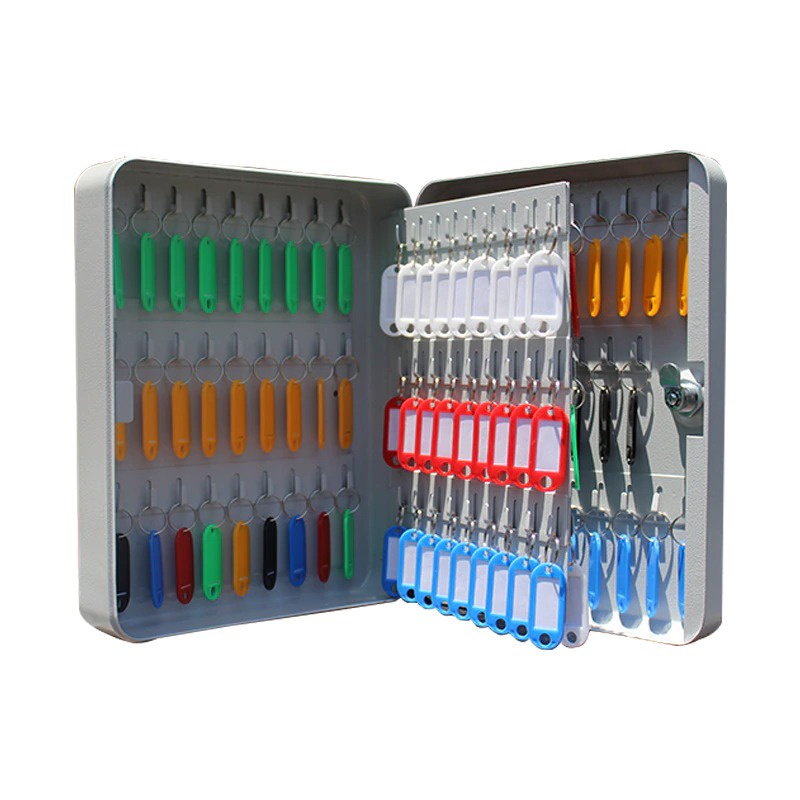 Jual Wall Mounted Metal Safety Lock Key Box Hook 105 Keys-TEMPAT ...