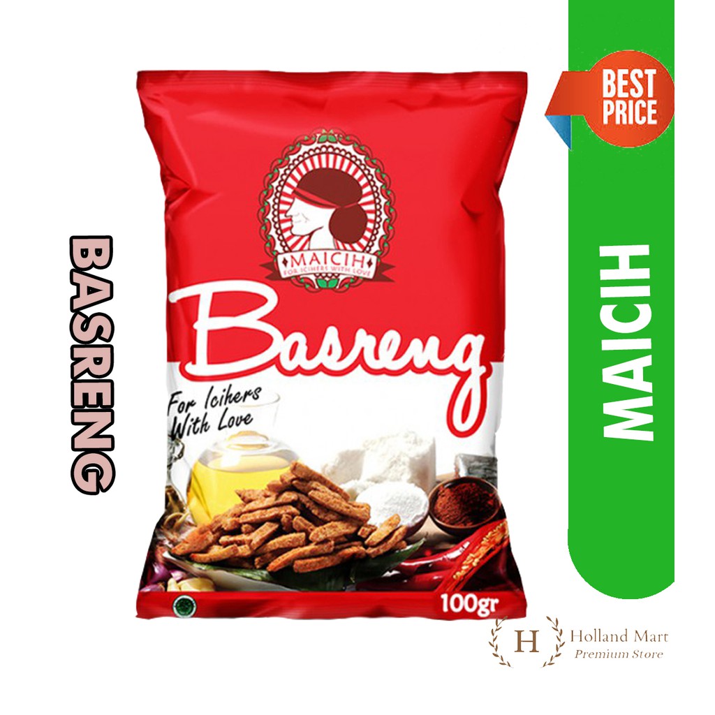 Jual MAICIH Basreng (Bakso Goreng) Gurih Pedas logo hadap Samping ...