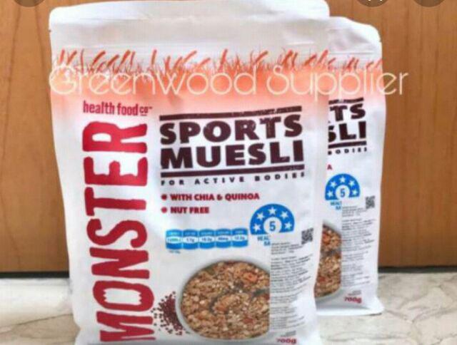 Monster Sport Muesli - Healthy Food [IMPORT] | Shopee Indonesia