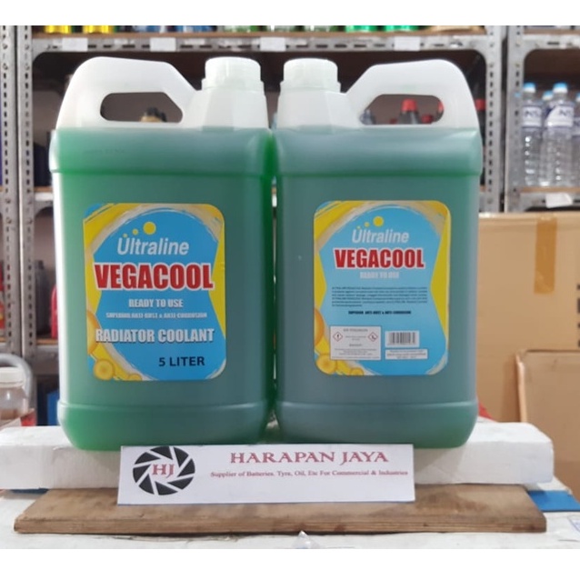 Jual AIR RADIATOR ULTRALINE VEGACOOL HIJAU 5LITER / COOLANT | Shopee ...
