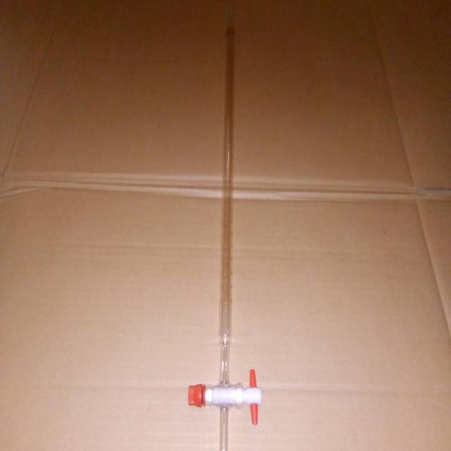 Jual Buret 25 ml kran teflon grade A PYREX | Shopee Indonesia