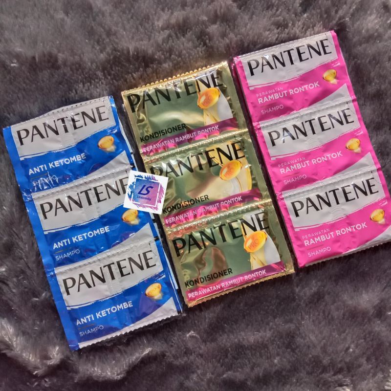 Jual Shampoo pantene renceng isi 12 sachet | pentin | Shopee Indonesia