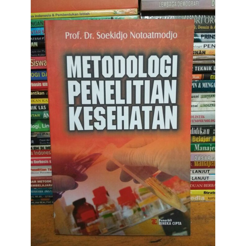 Jual Metode Penelitian Kesehatan - Soekidjo Notoatmodjo Indonesia|Shopee Indonesia