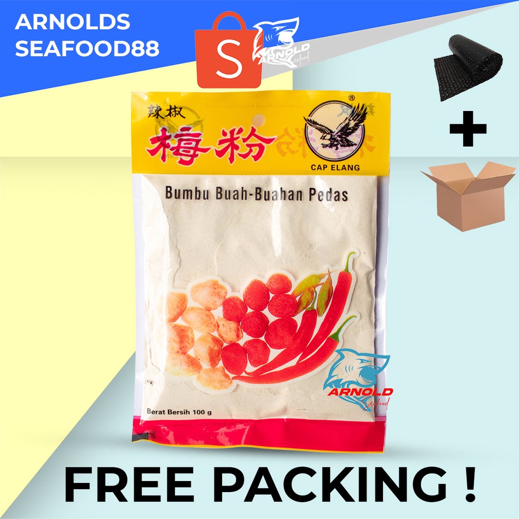 Jual Bumbu Buah Cap Elang / Bumbu Buah Pedas Cap Elang Refill 100 gr ...