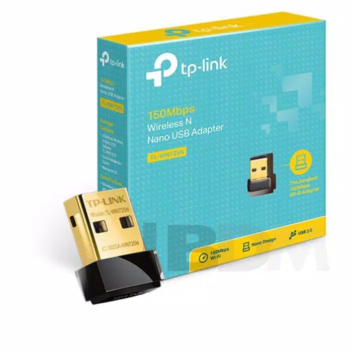 USB Wireless Adapter/ Receiver TP-LINK TL-WN725 / Penerima Wifi TERBAIK ...