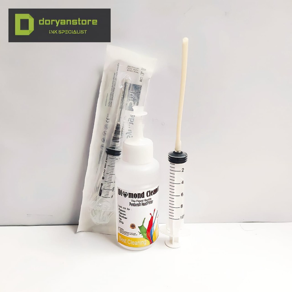 Jual Diamond Head Cleaner Cairan Pembersih Head 80ml + Spuit dan Selang ...