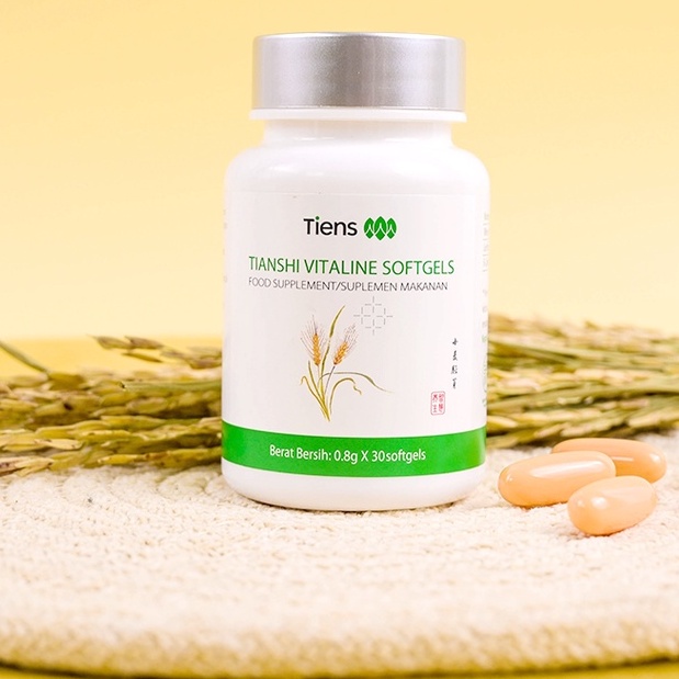 Jual VITALINE SOFTGEL PENCERAH KULIT TIENS ORIGINAL. | Shopee Indonesia