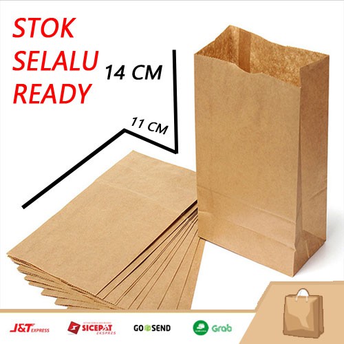 Jual Kertas Bungkus Makanan Samson Coklat A4 18x16cm Kertas Bungkus ...