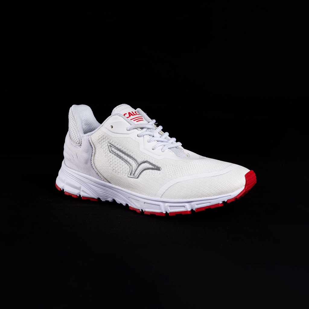 Jual Sepatu Lari Calci Gala Running Shoes - White | Shopee Indonesia