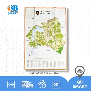 Jual Peta Kabupaten Purwakarta Lipat | Shopee Indonesia