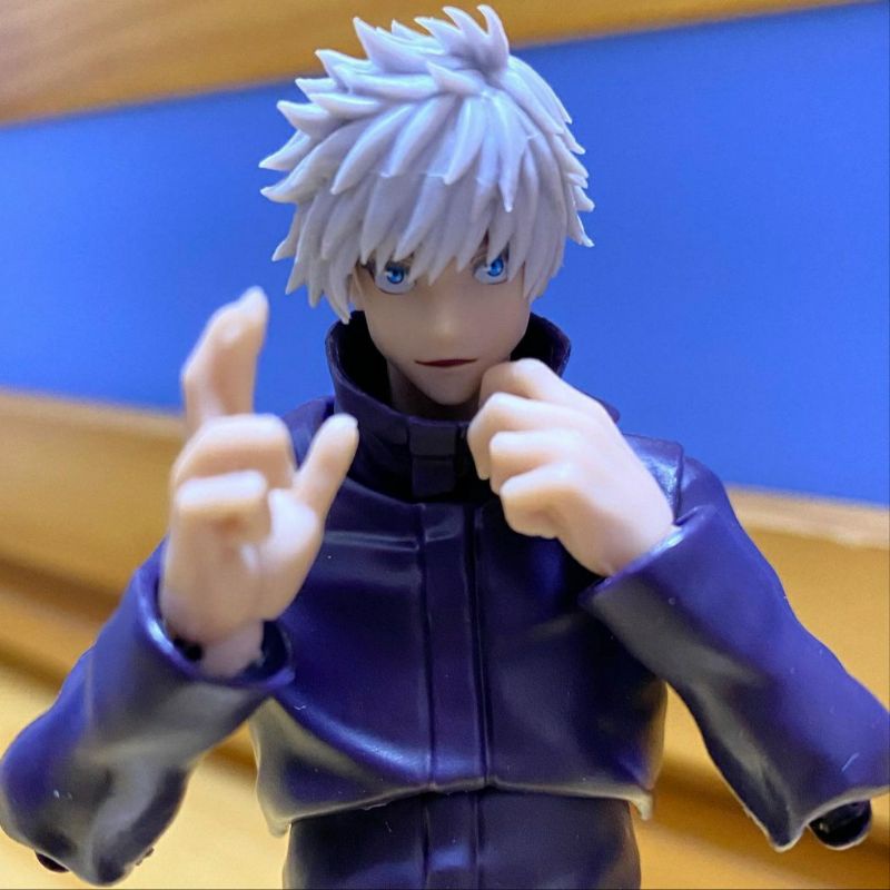 Jual Action Figure Jujutsu Kaisen Gojo Satoru Shf Indonesia|Shopee ...