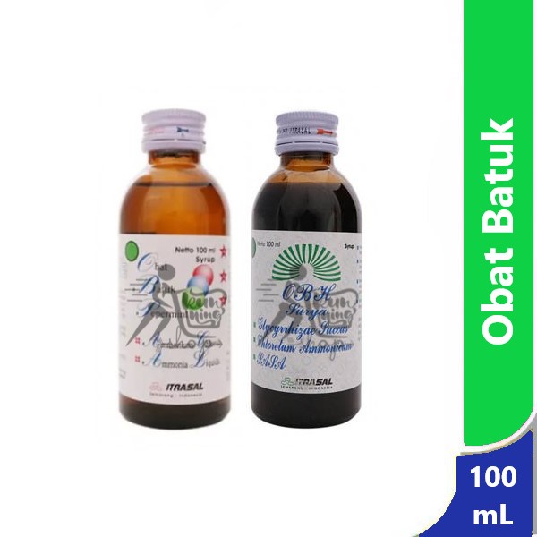 Jual OBH Surya Itrasal & OBP Itrasal 100 mL - obat batuk & pilek herbal ...