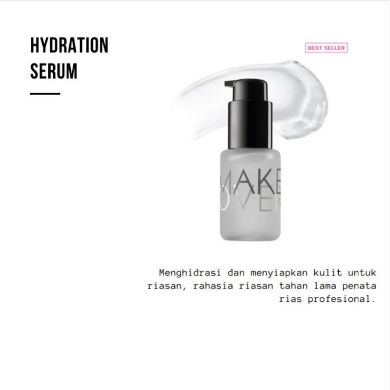 Jual MAKE OVER Hydration Serum | Shopee Indonesia