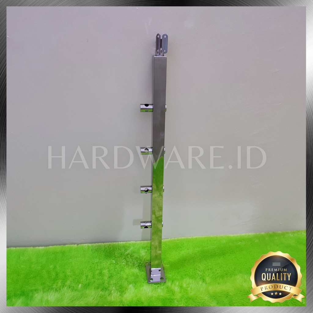 Jual Railing Tangga Stainless Model Kotak Hollow SS201 (untuk pipa jari ...