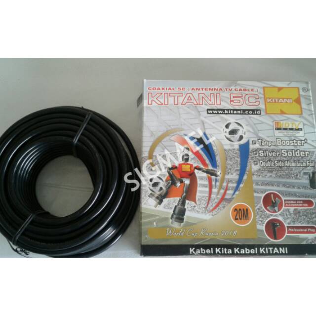 Jual Kabel antena kitani 5c 15-20 meter | Shopee Indonesia
