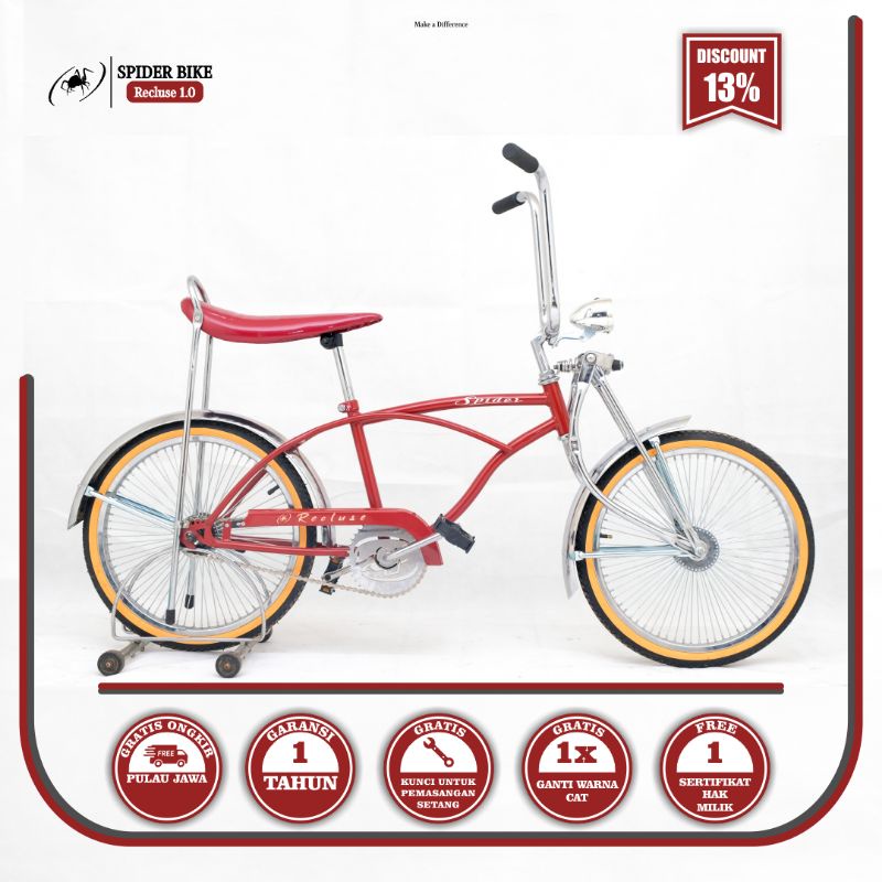 Jual SEPEDA LOWRIDER RECLUSE 1.0 | Shopee Indonesia