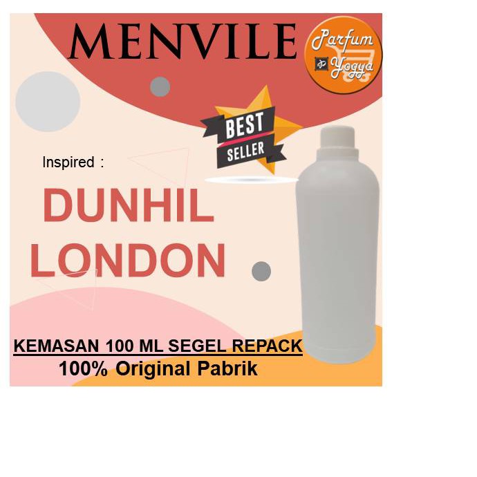 Jual BIBIT PARFUM MURNI MENVILE DUNHIL LONDON 100 ML | MENVILE DUNHILL ...