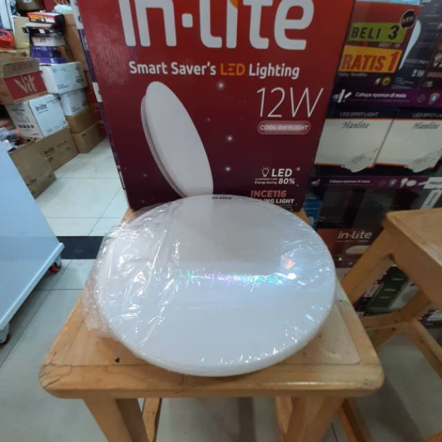 Lampu baret LED ceiling light In lite INLITE IN-LITE 12w | Shopee Indonesia