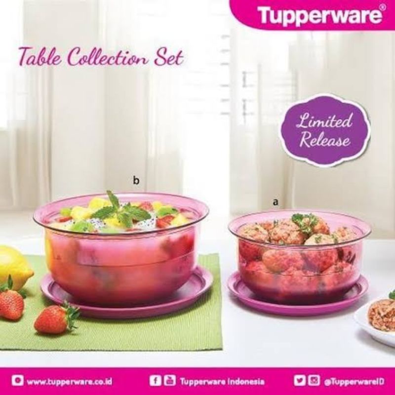 Jual Tupperware table collection set | Shopee Indonesia
