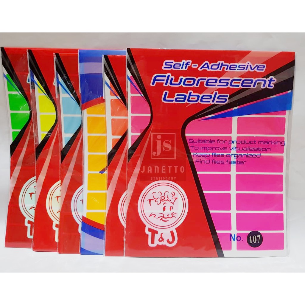 Jual Label Tom And Jerry Warna Fluorescent No 107 Shopee Indonesia
