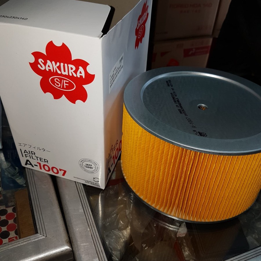 Jual FILTER UDARA Colt Diesel Ragasa PS100 PS120 merek SAKURA A1007 MT421158 truk MITSUBISHI ...