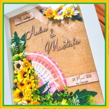 Jual FIGURA POLOS PUTIH MAHAR BUNGA MATAHARI PLAYWOOD / Kado Seserahan ...