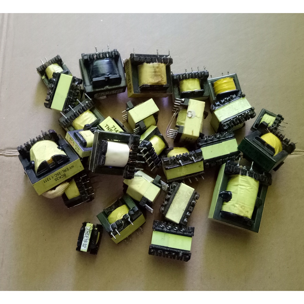 Jual Transformator Trafo Ferit campur Bekas PSU 1kg campur besar kecil | Shopee Indonesia