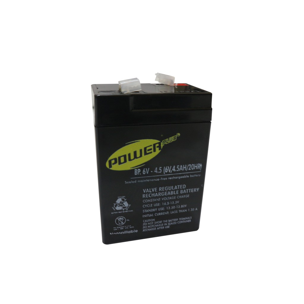 Jual Powerplus 6V4,5AH Baterai Emergency (Battery Emergency Lamp ...