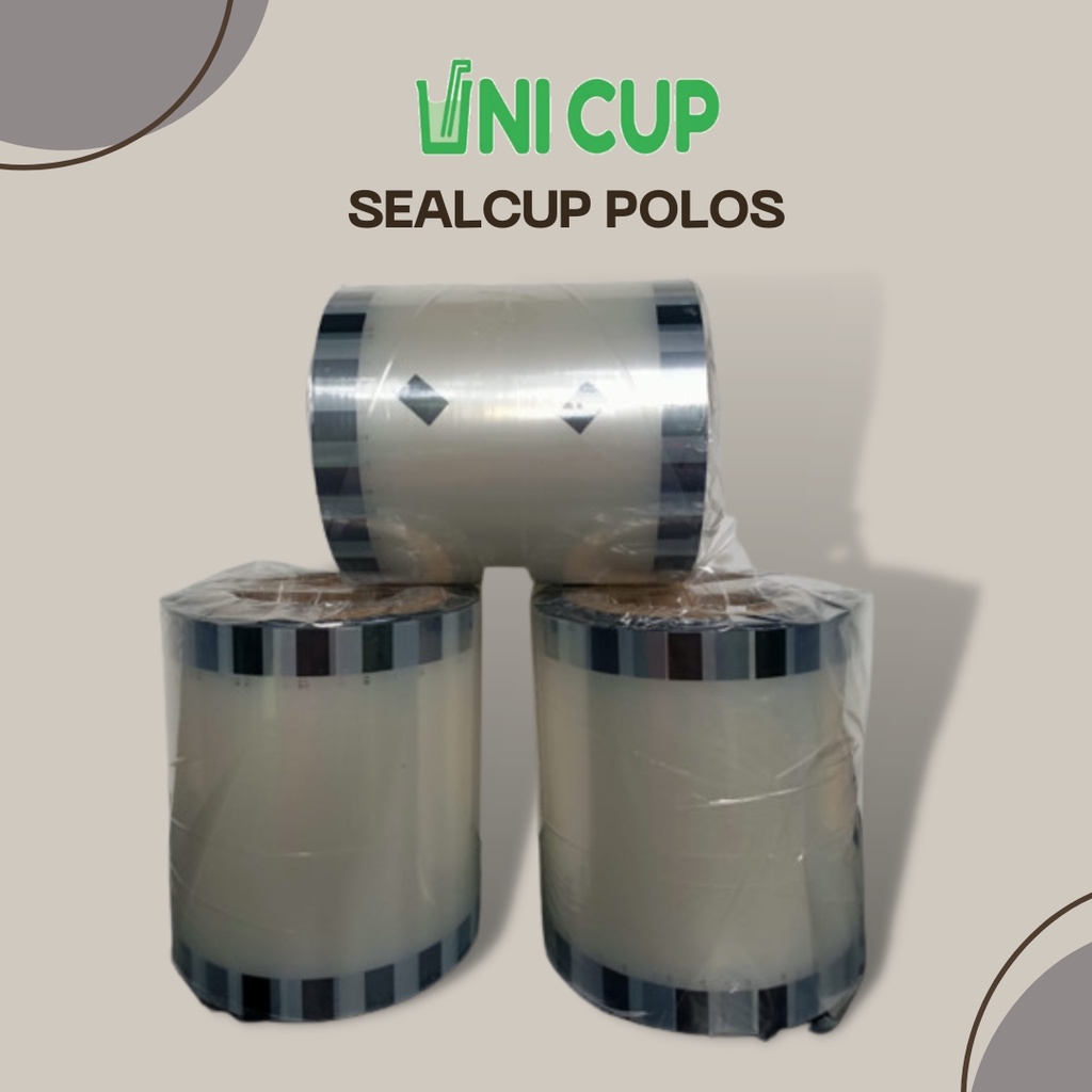 Jual PLASTIK LID SEAL CUP | TUTUP GELAS | SEAL CUP POP ICE | SEAL CUP ...