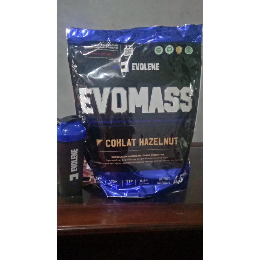 Jual Evomass ORIGINAL Coklat hazelnut-EvoMass 4.5Kg(10 lbs)-Evomass ...