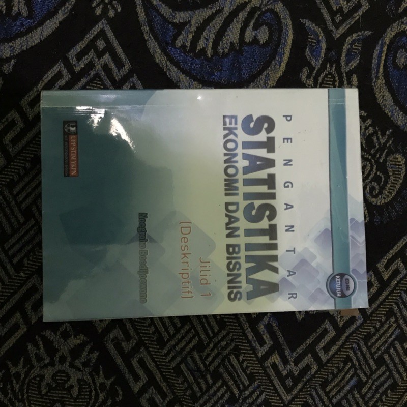 Jual PENGANTAR STATISTIKA EKONOMI DAN BISNIS NOEGROHO BOEDIJOEWONO | Shopee Indonesia