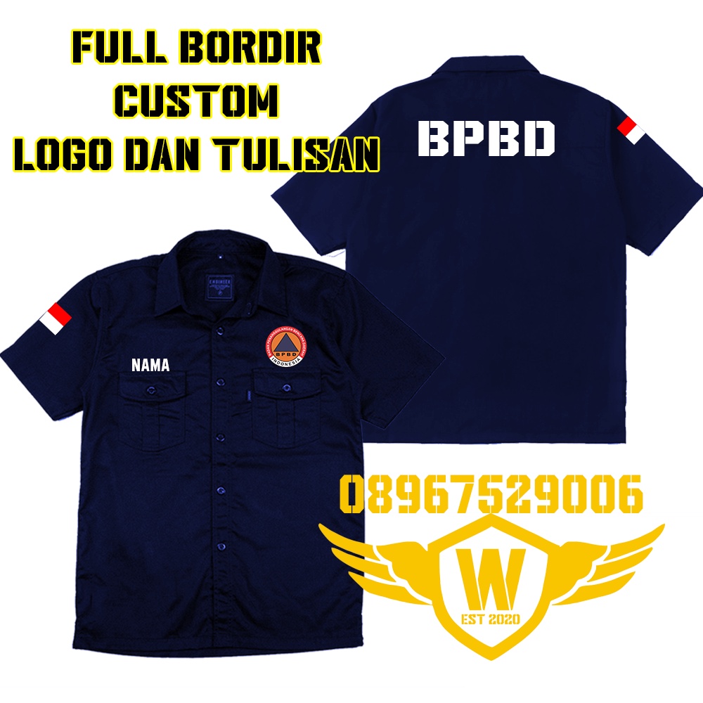 Jual KEMEJA SERAGAM BPBD | Shopee Indonesia