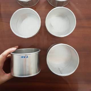 Jual Loyang bulat mini 10x5 / 10x4 / 10x7 kue bolu kecil diameter 10cm ...