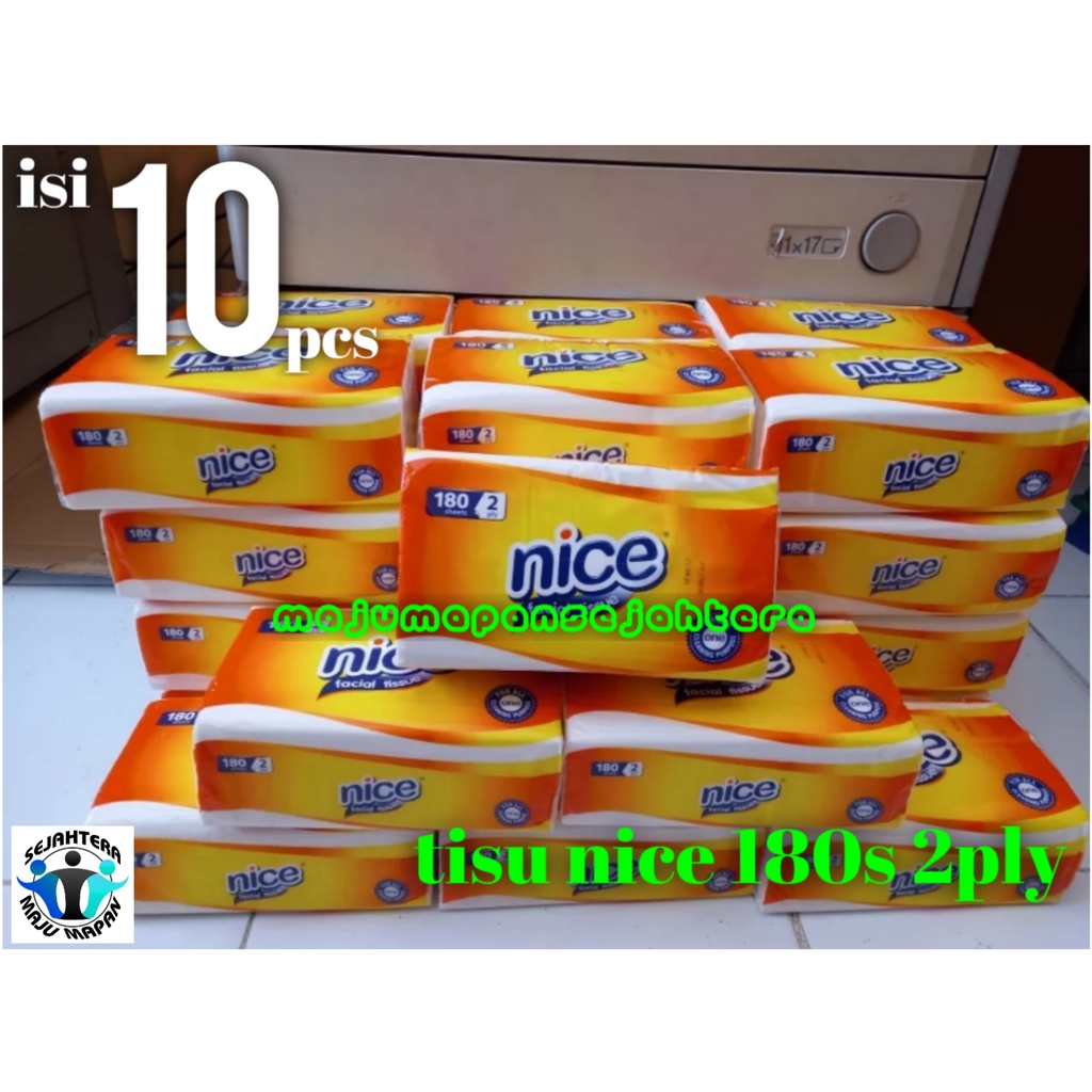 Jual Tisu/Tisu Nice isi 10 pack Murah MAJU MAPAN SEJAHTERA | Shopee ...