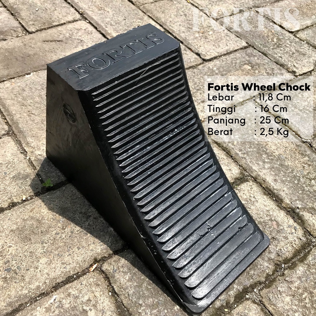 Jual FORTIS Ganjal Ban Ukuran Besar Stopper Mobil SUV MPV Truck Rubber ...