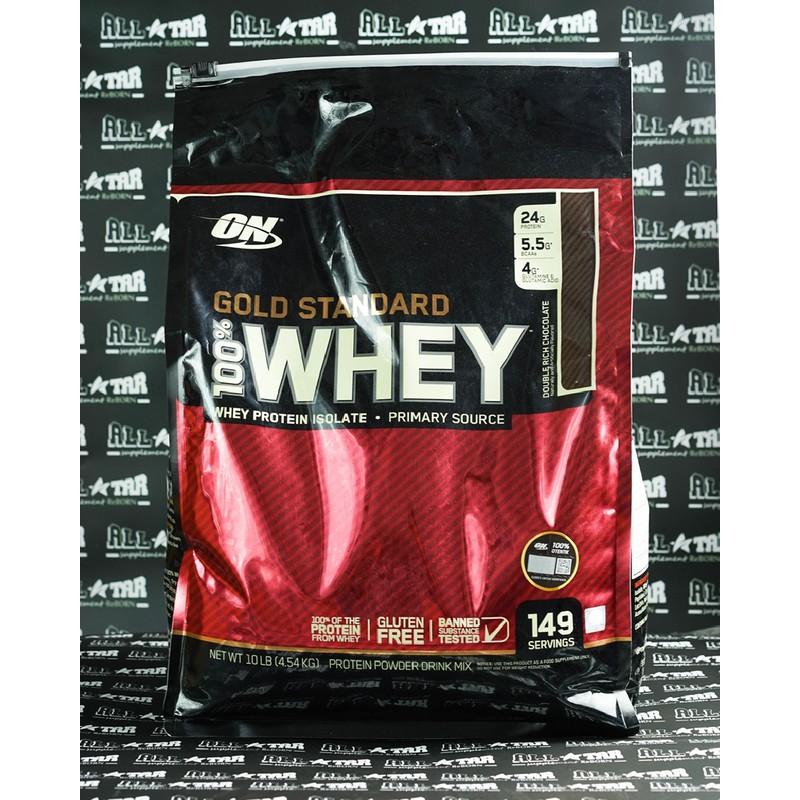 Jual ON Whey Gold Standard 10 lbs whey protein Indonesia|Shopee Indonesia