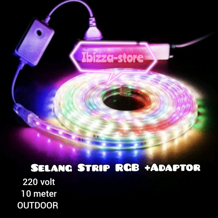 Jual Lampu led strip Selang 10m 3528 2835 lampu selang Led RGB OUTDOOR ... Jual Lampu led strip Selang 10m 3528 2835 lampu selang Led RGB OUTDOOR ...