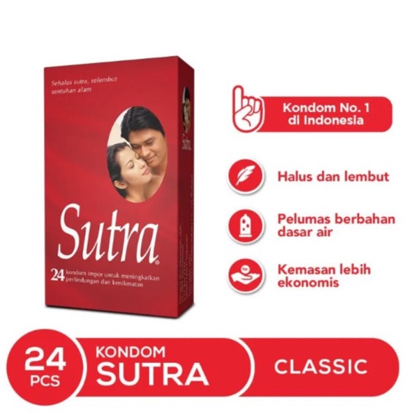 Jual Kondom Sutra Merah isi 24 Pcs / isi 12 pcs / isi 3 - Kondom Tipis ...