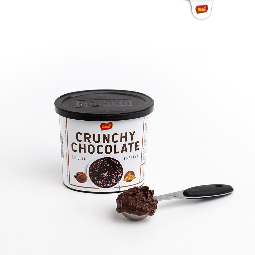 Jual SCHOKO Crunchy Chocolate Filling & Spread - 220 Gr / Selai Coklat ...