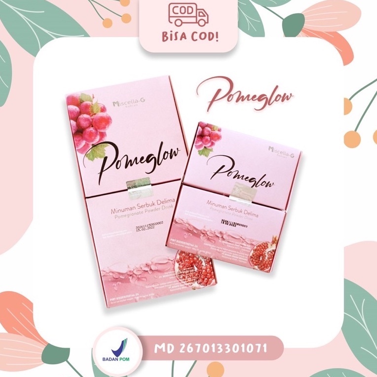 Jual POMEGLOW COLLAGEN Pome Glow Colagen Minuman Kolagen Antioxidant ...