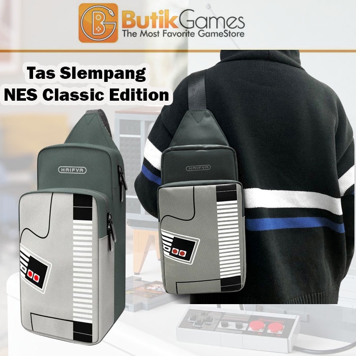Jual HAIFVA NES Classic Edition Tas Slempang Selempang Sling Bag ...