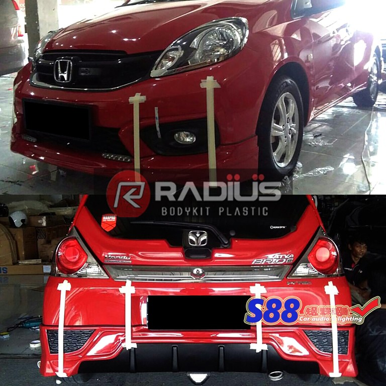 Jual Radius Bodykit Honda Brio Fullset | Shopee Indonesia