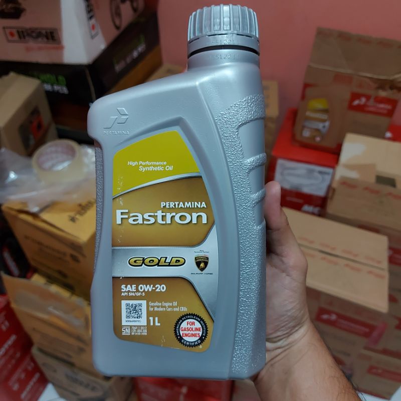 Jual Oli Pertamina Fastron Gold 0w/20 1Liter. Original Dijamin | Shopee ...