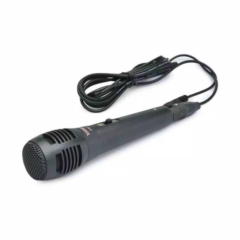 Jual Mic / Microphone Colokan besar/ Sistem Kabel /Karaoke | Shopee ...
