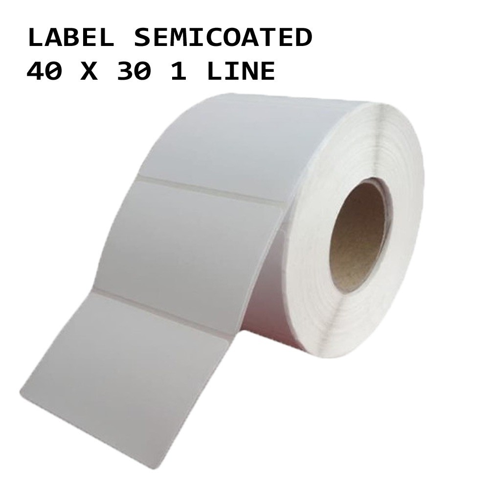 Jual STIKER KERTAS LABEL BARCODE THERMAL UKURAN 40X30 MM Indonesia ...