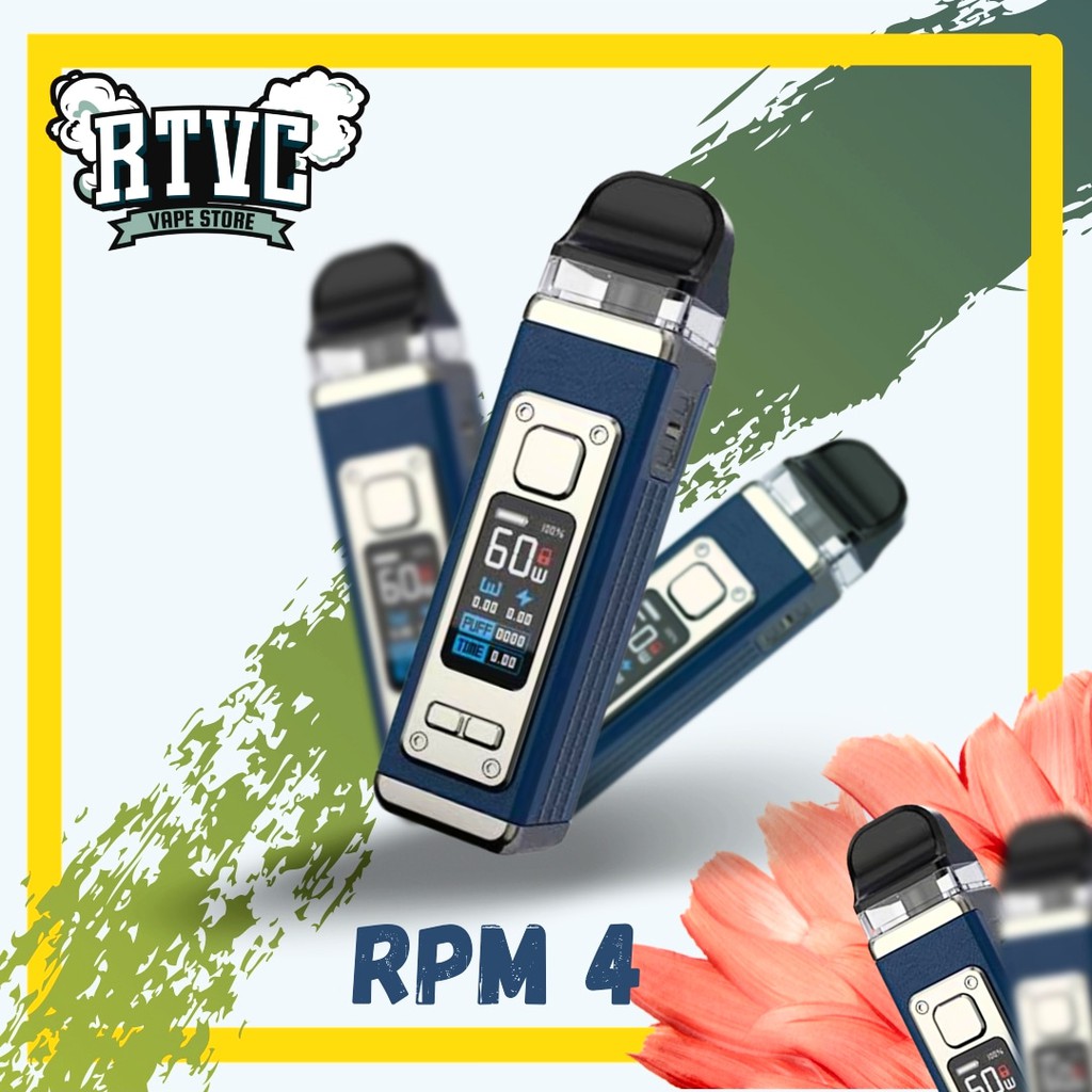 Jual SMOK RPM 4 Kit Pod Mod 60W 1650mAh Authentic | Shopee Indonesia
