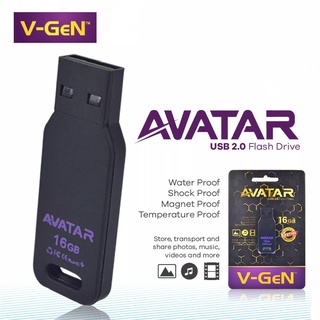 Jual Flashdisk V-GEN AVATAR 8GB / 16GB / 32GB / 64GB USB 2.0 WATERPROOF ...